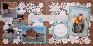 Scrapbooking Winter Hobbies